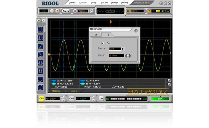 Rigol VS5062D PC USB Oscilloscope and Logic Analyzer